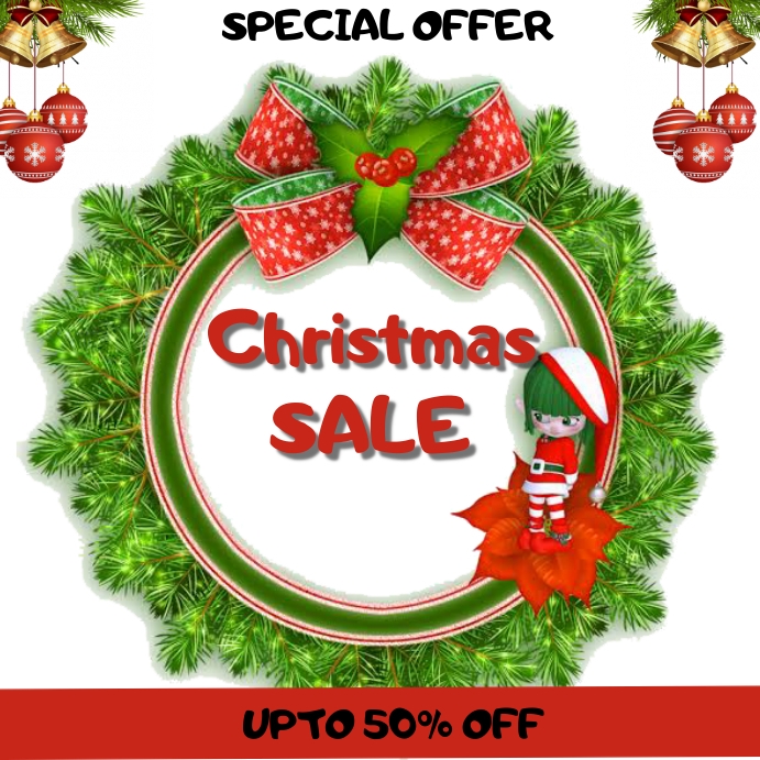 Christmas retail Template | PosterMyWall