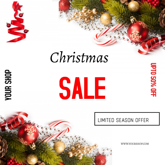 Christmas Retail Template | PosterMyWall