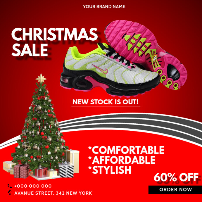christmas retail Template | PosterMyWall