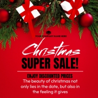 christmas retail Template | PosterMyWall