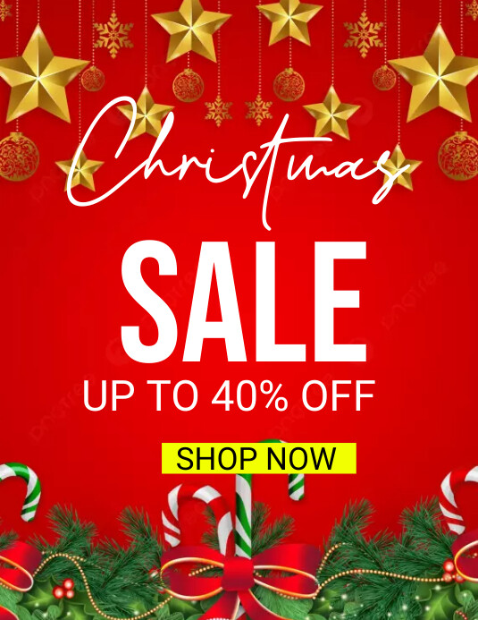 christmas retail Template | PosterMyWall