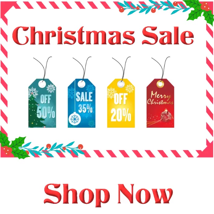 Christmas Retail Template | PosterMyWall