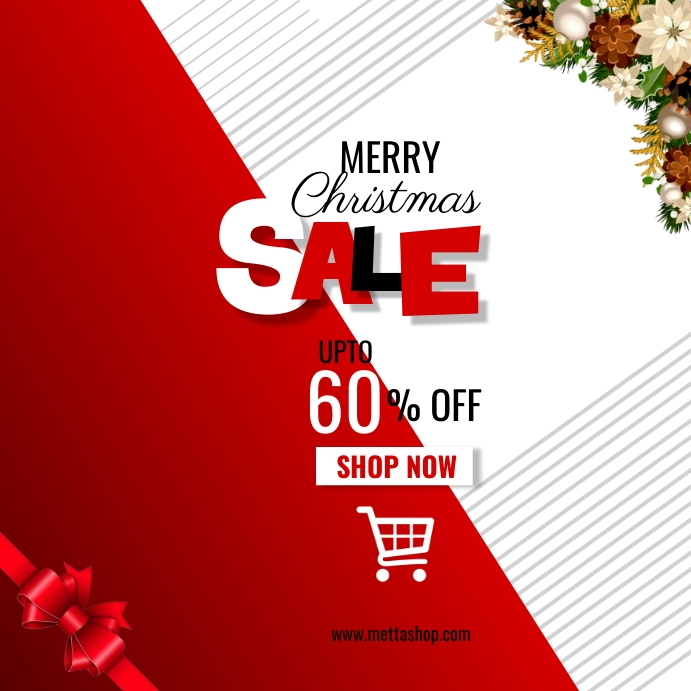 Christmas Retail flyer Template | PosterMyWall