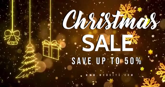 CHRISTMAS RETAIL SALE AD TEMPLATE | PosterMyWall