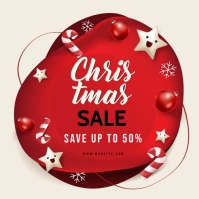 CHRISTMAS RETAIL SALE AD TEMPLATE | PosterMyWall