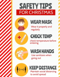 safe christmas, Template | PosterMyWall