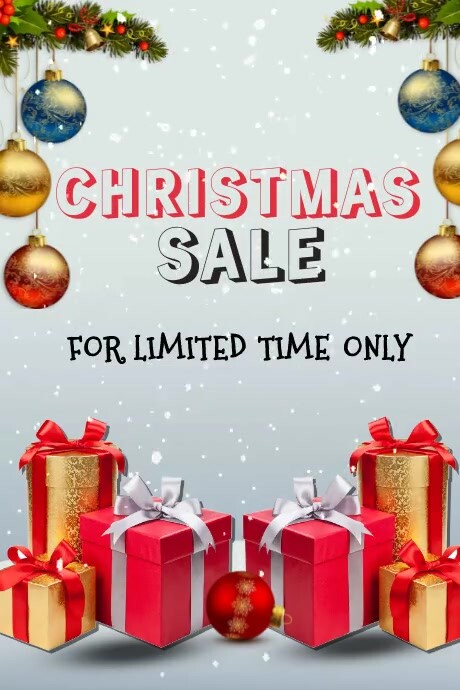 Christmas Sale (1) Template | PosterMyWall