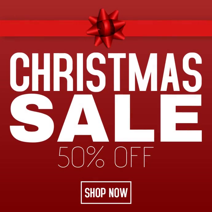 Copy of Christmas Sale-50% OFF v.3 | PosterMyWall