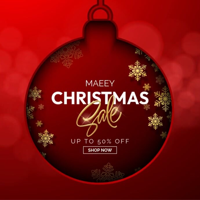 Christmas Sale Ad Template | PosterMyWall