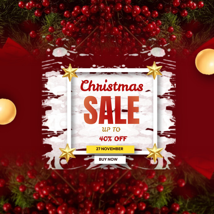 Christmas Sale Ads Template | PosterMyWall