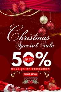 Christmas Retail Template | PosterMyWall
