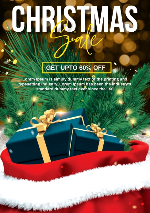Christmas Sale Template | PosterMyWall