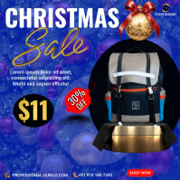 Christmas Discount Sale Template | PosterMyWall