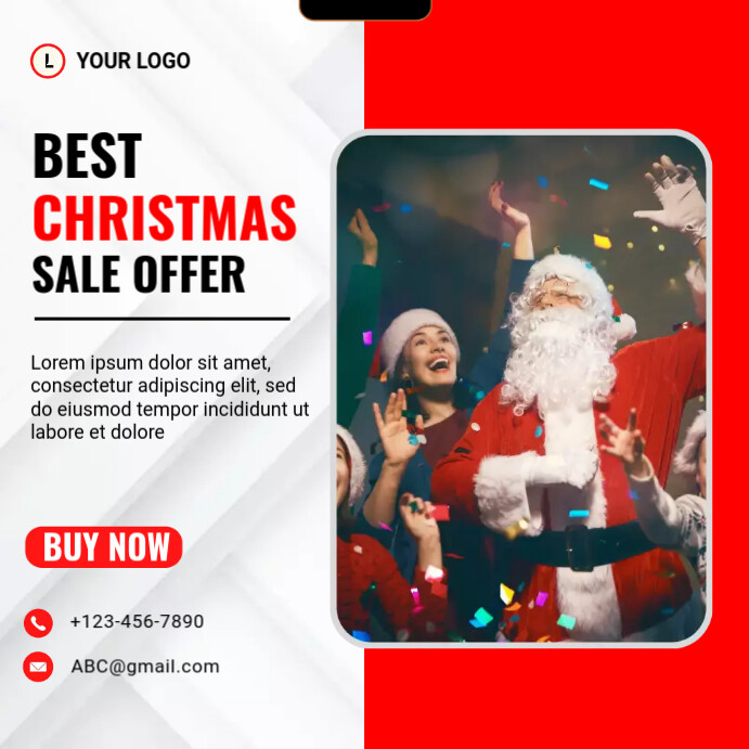 Christmas Sale Template | PosterMyWall