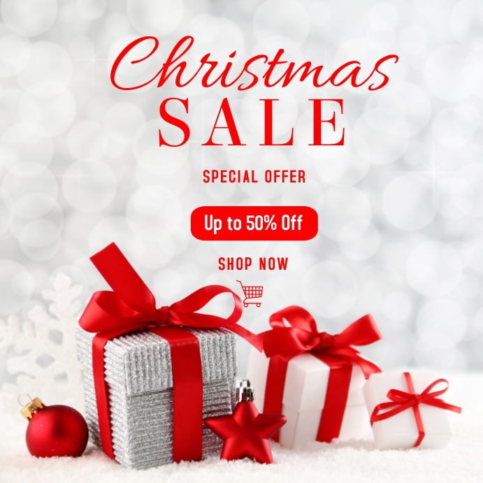 Christmas Sale Template | PosterMyWall