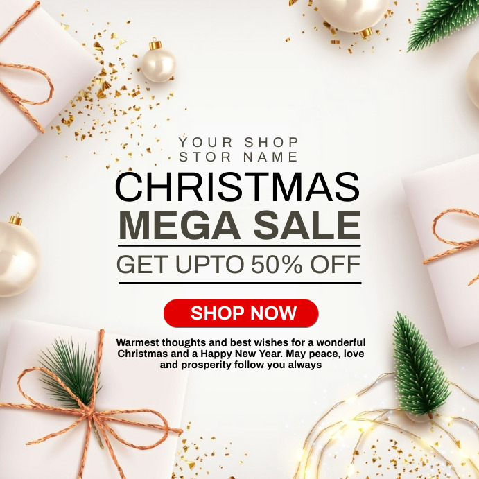 Copy of christmas sale | PosterMyWall