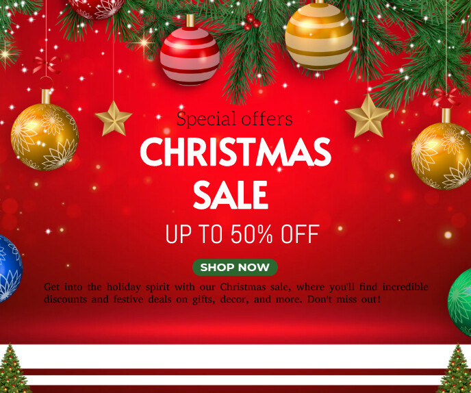 christmas sale Template | PosterMyWall