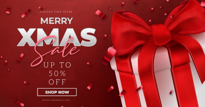 CHRISTMAS SALE DISCOUNT Design Template | PosterMyWall