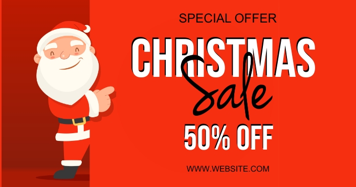 CHRISTMAS SALE EVENT Design Template | PosterMyWall