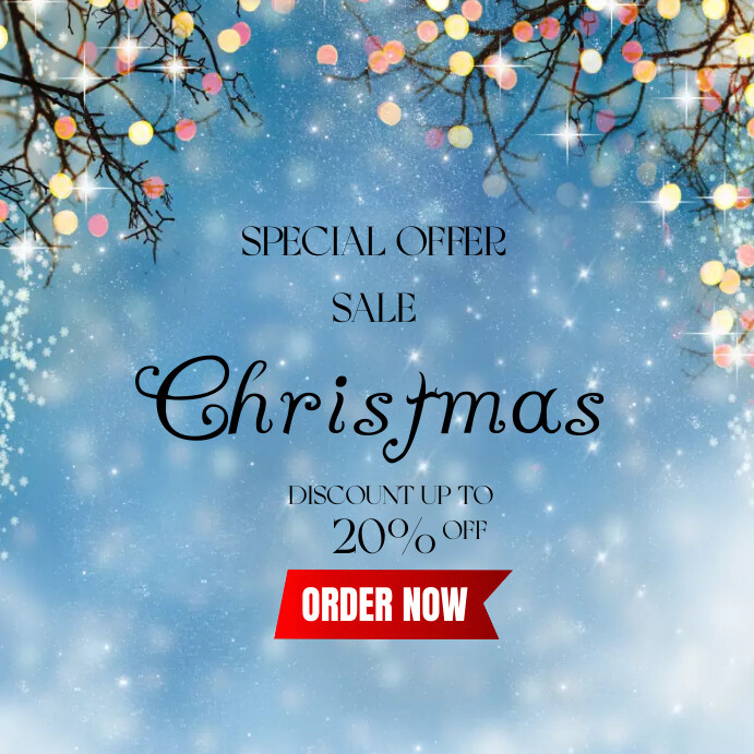 CHRISTMAS SALE FLYERS Template | PosterMyWall