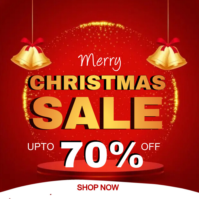 Christmas Sale Poster Template | PosterMyWall