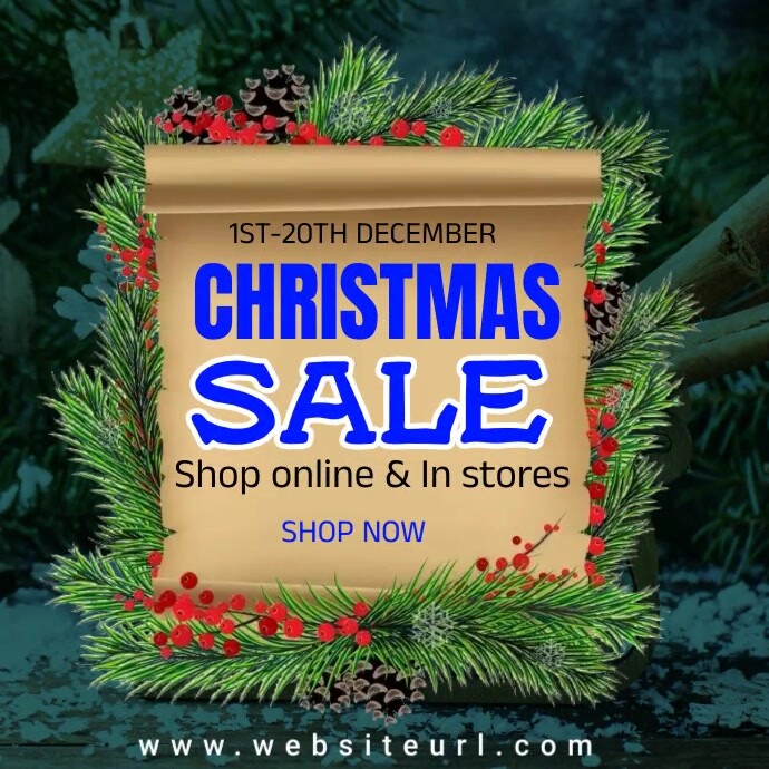 christmas sale/special offer/flash sale Template | PosterMyWall