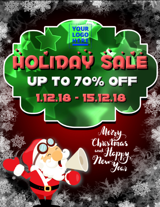 Copy of Christmas Sale Template | PosterMyWall