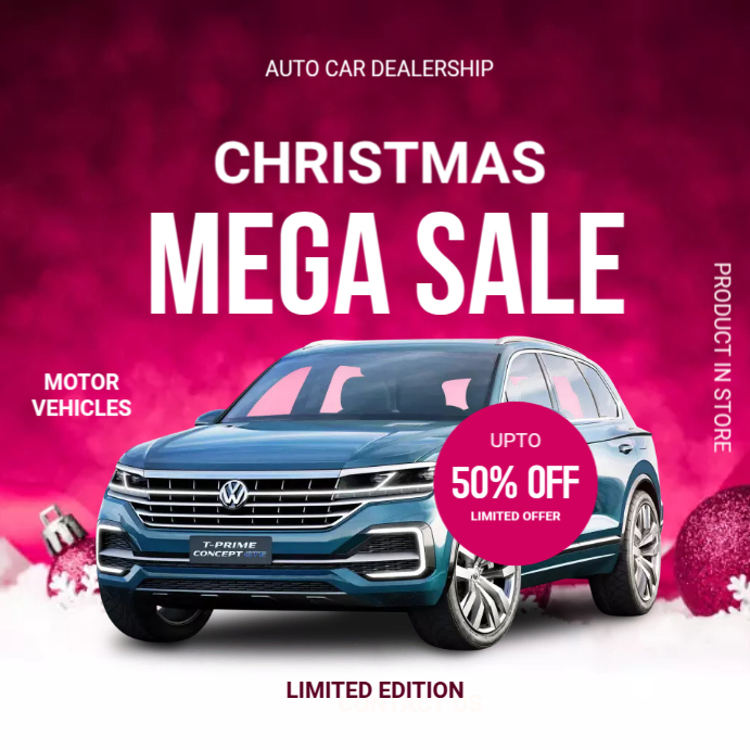 Christmas sales Template | PosterMyWall