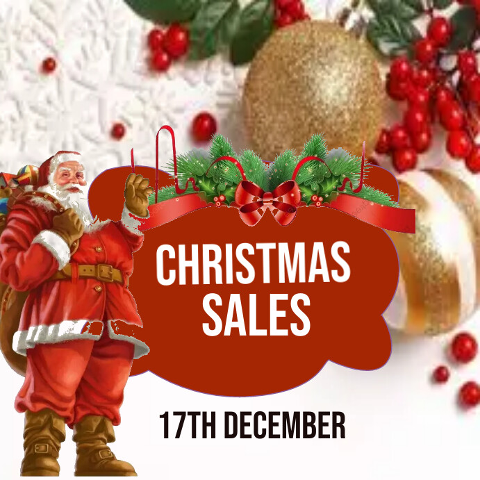 Copy of Christmas sales | PosterMyWall