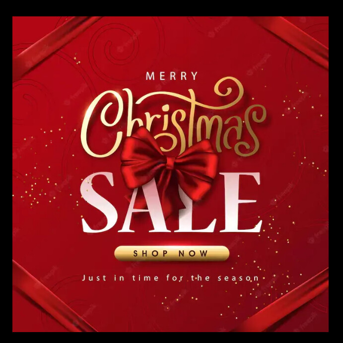 Christmas sales Template | PosterMyWall