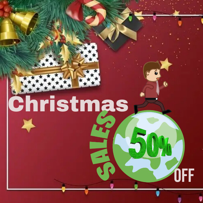 Christmas sales Template | PosterMyWall