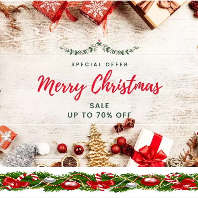 christmas sales Template | PosterMyWall