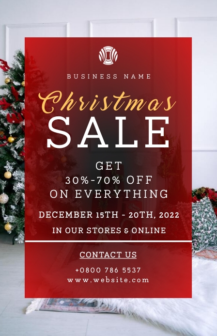 Copy of Christmas sales flyers | PosterMyWall