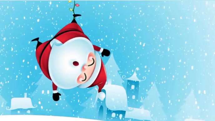 Christmas Santa digital video display Template | PosterMyWall