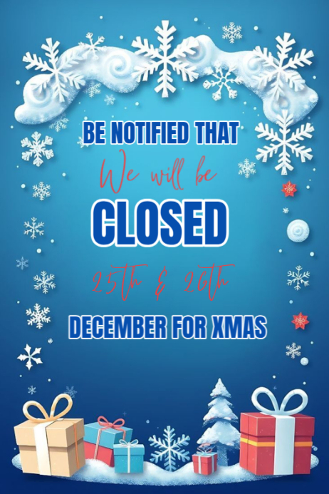 Christmas Schedule Event Poster Template | PosterMyWall