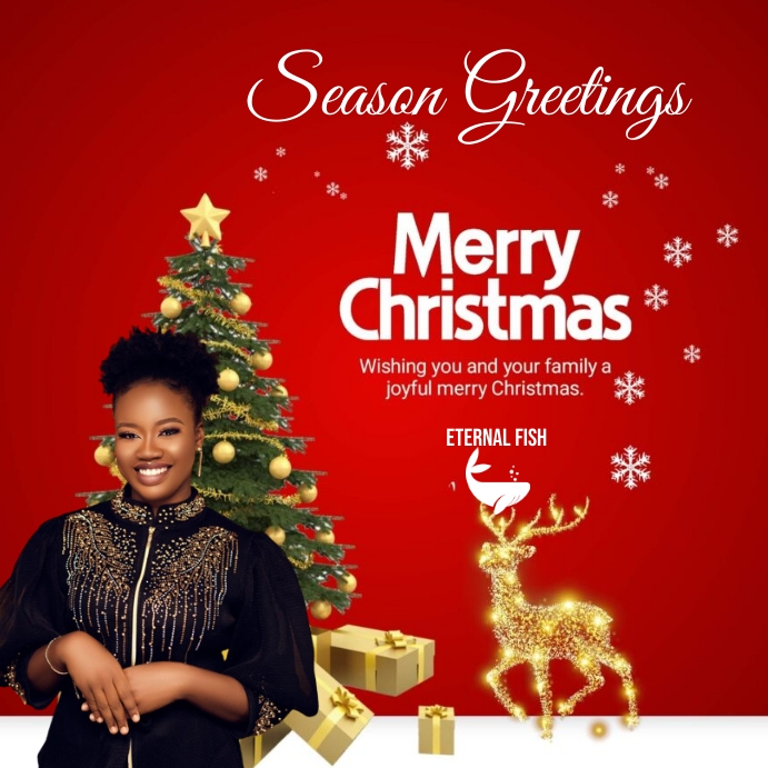 Christmas season greetings Template | PosterMyWall