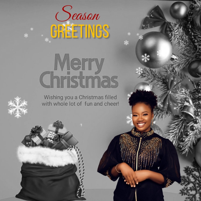 Christmas season greetings Template | PosterMyWall