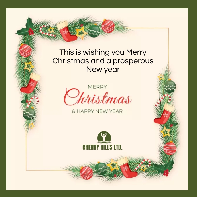 Christmas season greetings Template | PosterMyWall