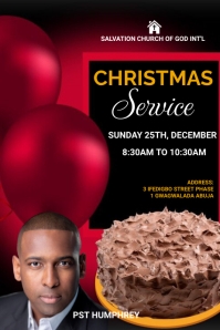 Christmas service Template | PosterMyWall