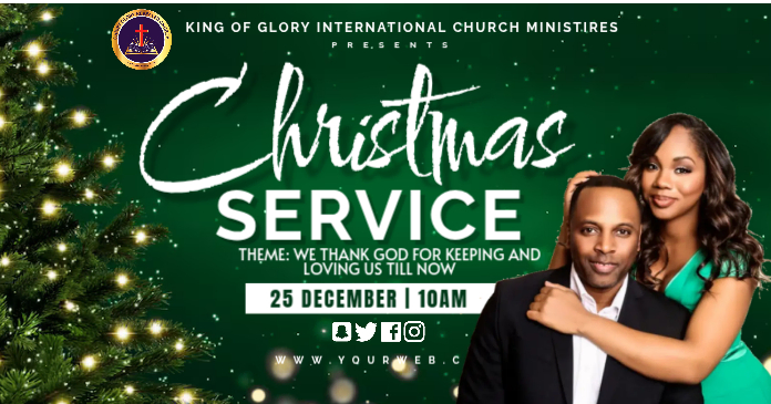 Christmas service Template | PosterMyWall