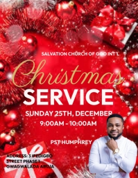 Christmas service Template | PosterMyWall