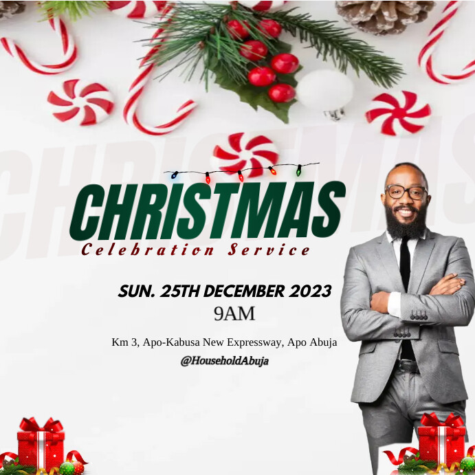 CHRISTMAS SERVICE | PosterMyWall