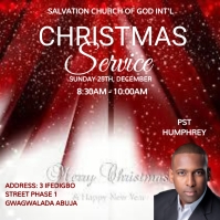 Christmas service Template | PosterMyWall