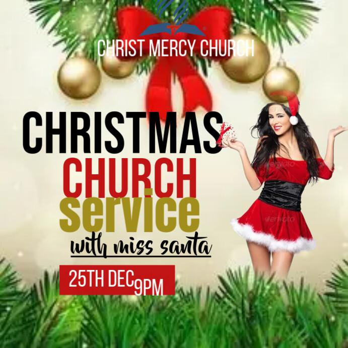 Christmas service Template | PosterMyWall