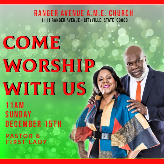 Copy of Church worship Christmas service | PosterMyWall