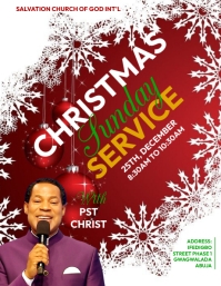 Christmas service Template | PosterMyWall