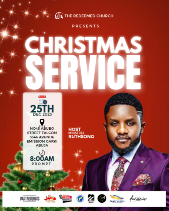 Christmas service Template | PosterMyWall