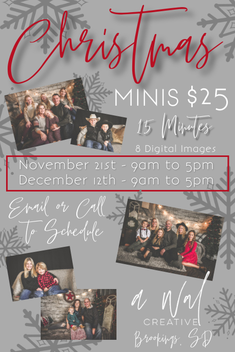 Christmas Session Template | PosterMyWall