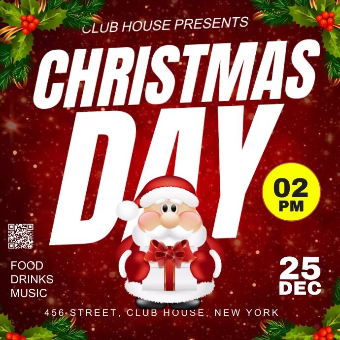 christmas social media post Template | PosterMyWall