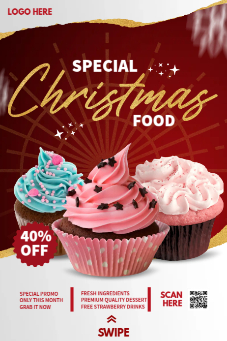 Christmas Special Food Flyers Template | PosterMyWall